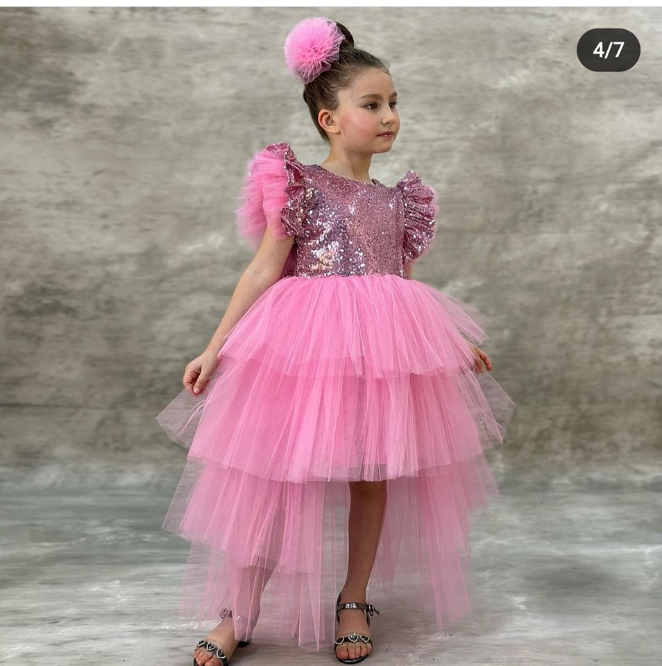 Rochita cu tulle roz si paiete • Zehra.RO - Magazin de haine pentru ...